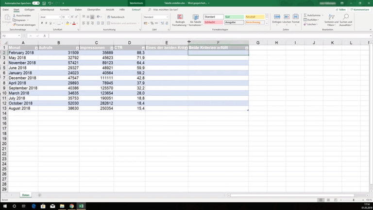 Excel Tutorial – die wichtigsten Funktionen Schritt-für-Schritt - Carlo ...